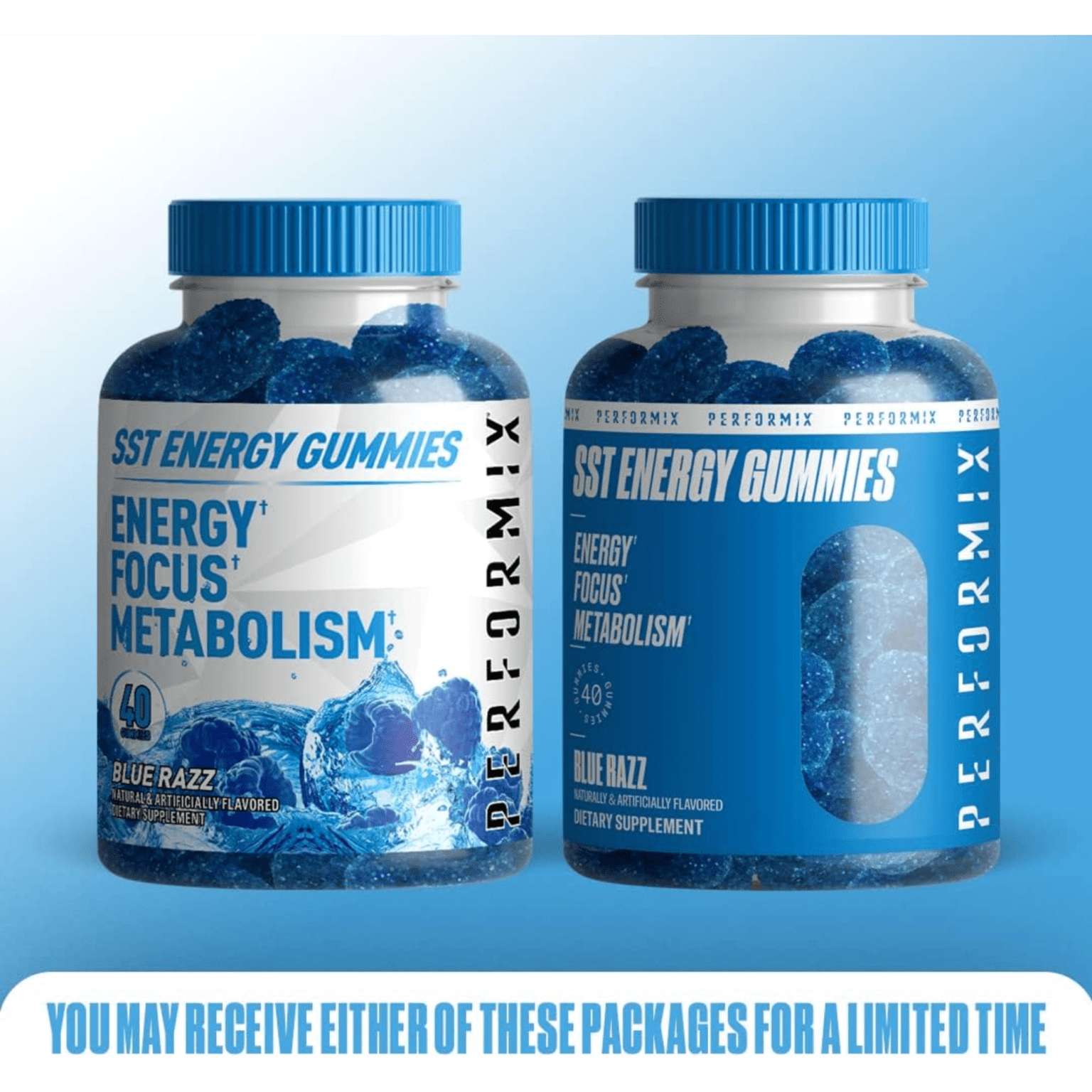 PERFORMIX | SST Energy Gummies | 40 gummies - FITMORE