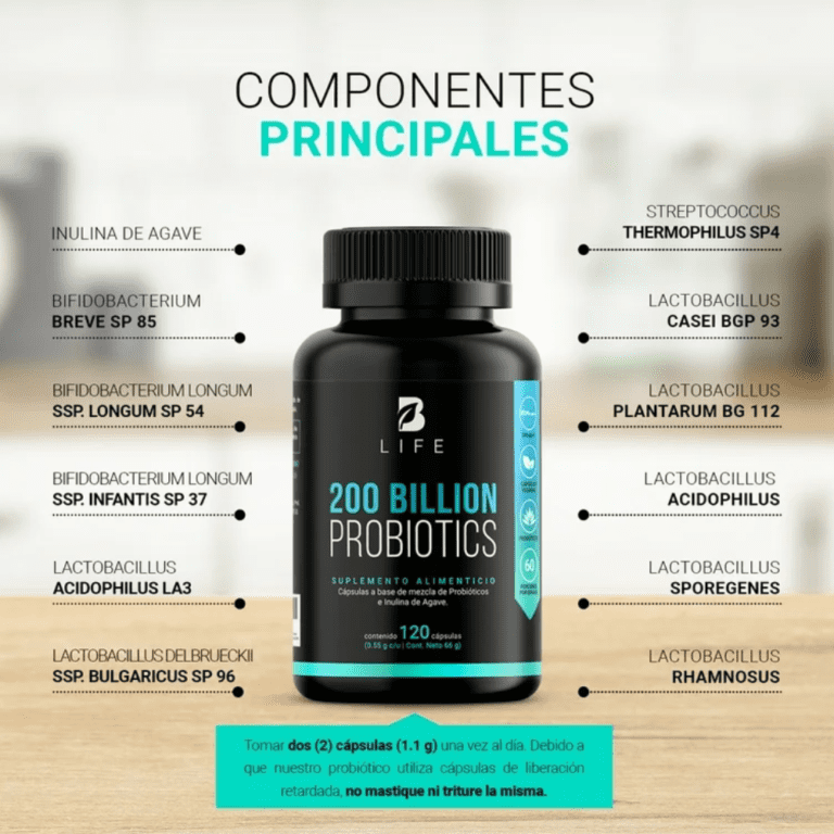 BLife | 200 Billion Probiotics | 120 caps - FITMORE